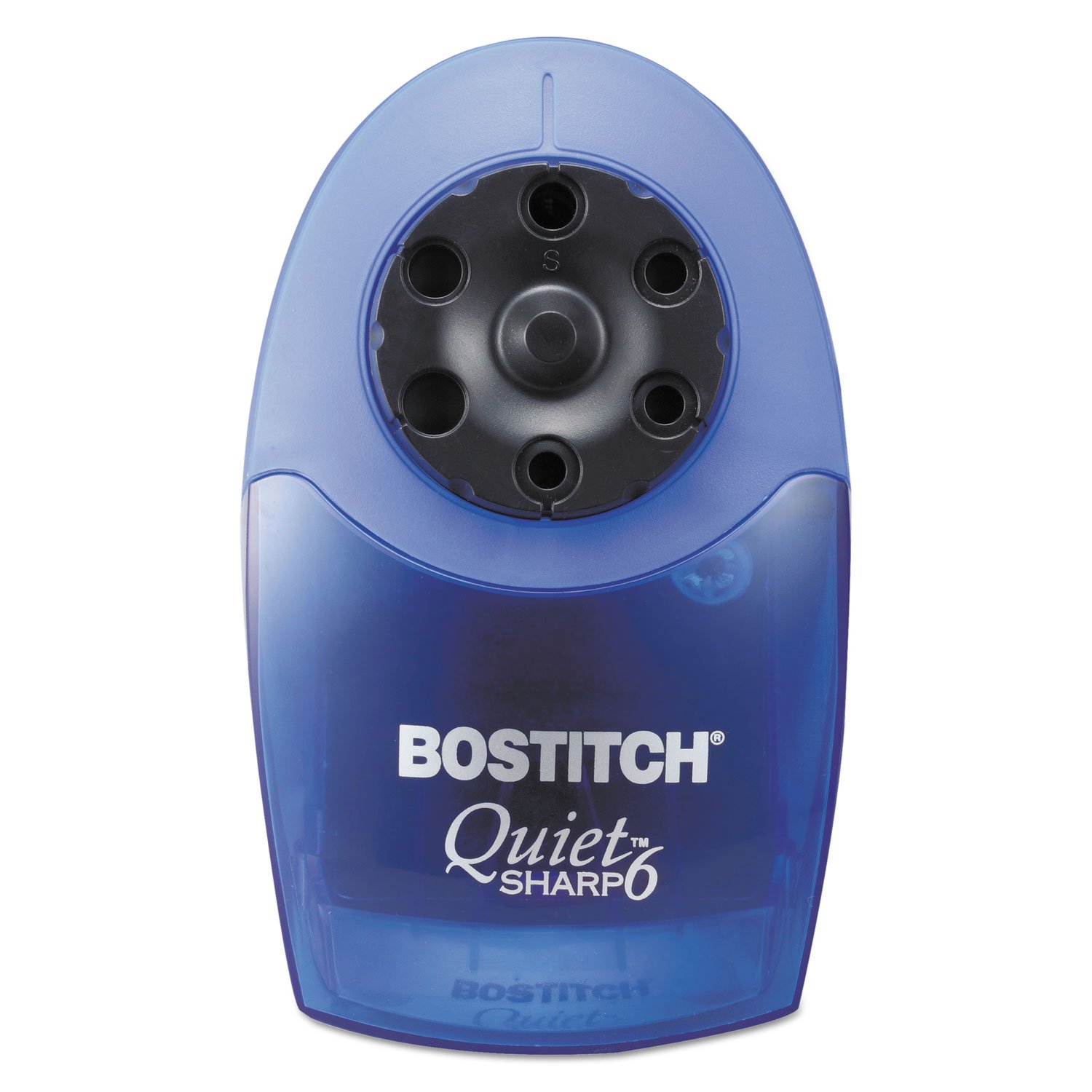 Bostitch EPS10HC QuietSharp 6 Classroom Electric Pencil Sharpener, Blue