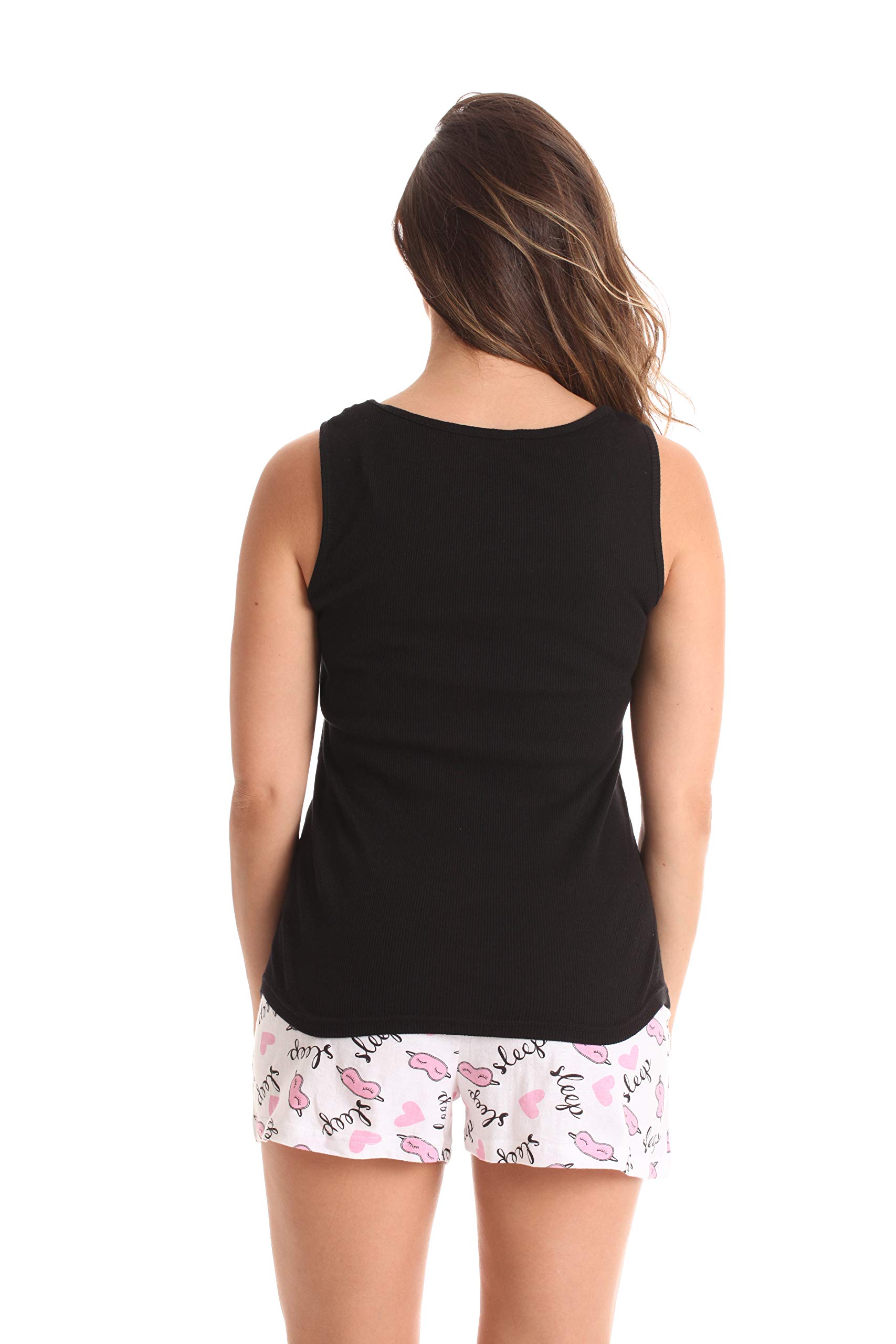 Just Love Women Sleepwear Short Sets Woman Pajamas 6322-10381-BLK-3X