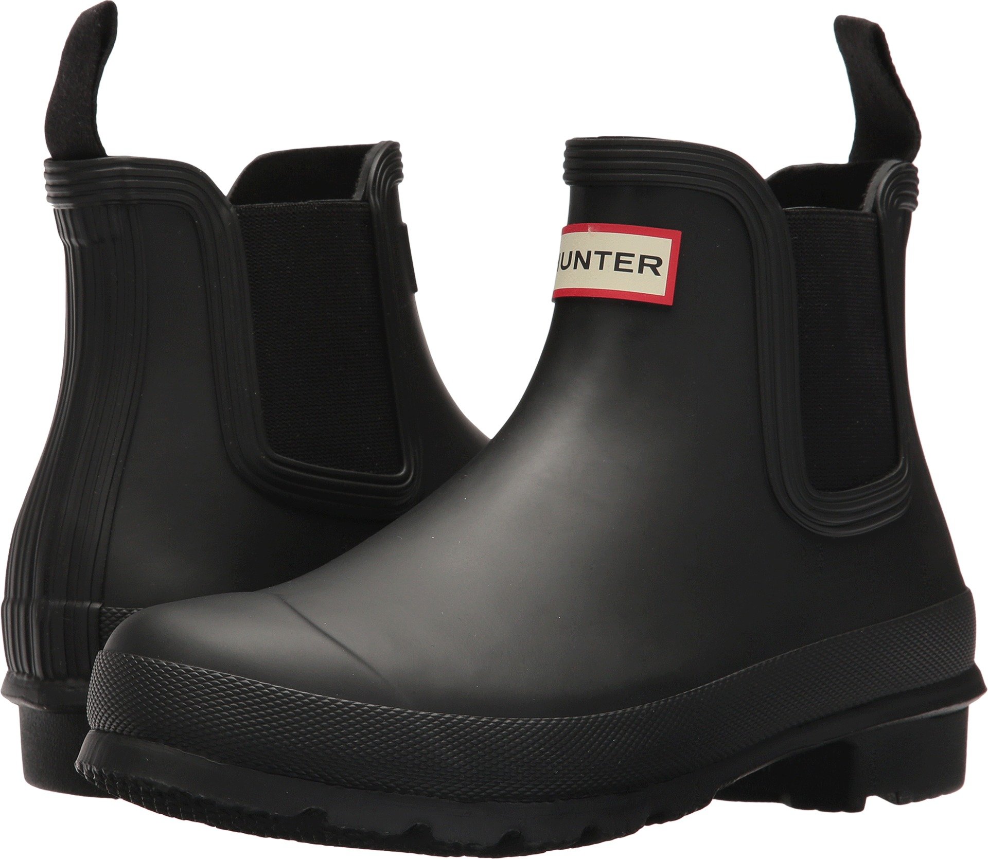 Hunter Womens Original Chelsea Black Rain Boot - 10