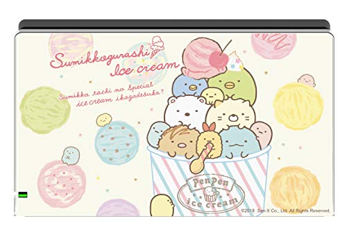 Nintendo and San-X Official Kawaii Nintendo Switch Character Dock Cover -Sumikko Gurashi (Things in the Corner) Pen Pen Ice Cream-