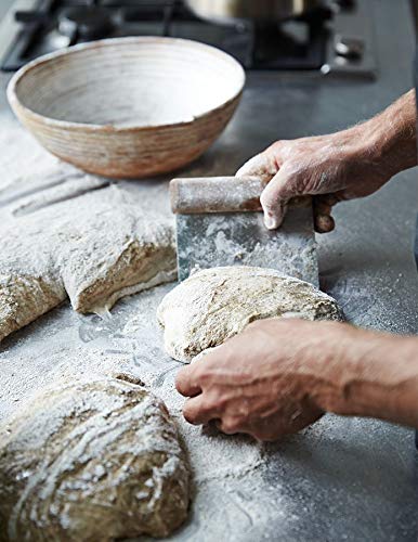 Bread Banneton 1kg (Rounde 8.6 x 3.5 inches) Willow Proofing Basket Best Bakery Themed Gifts For Women With Linen Liner Covers