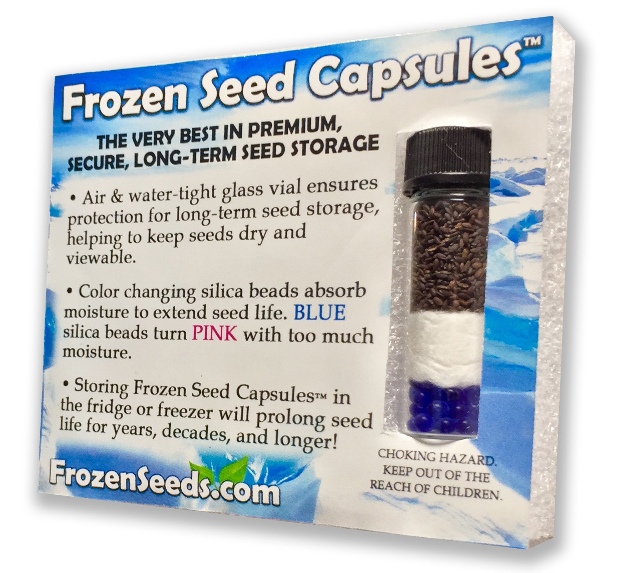 Frozen Seed Capsules - Rose Hip (Rosa canina) - Grow Now or Store for Future Planting - Capsule of 10 Seeds