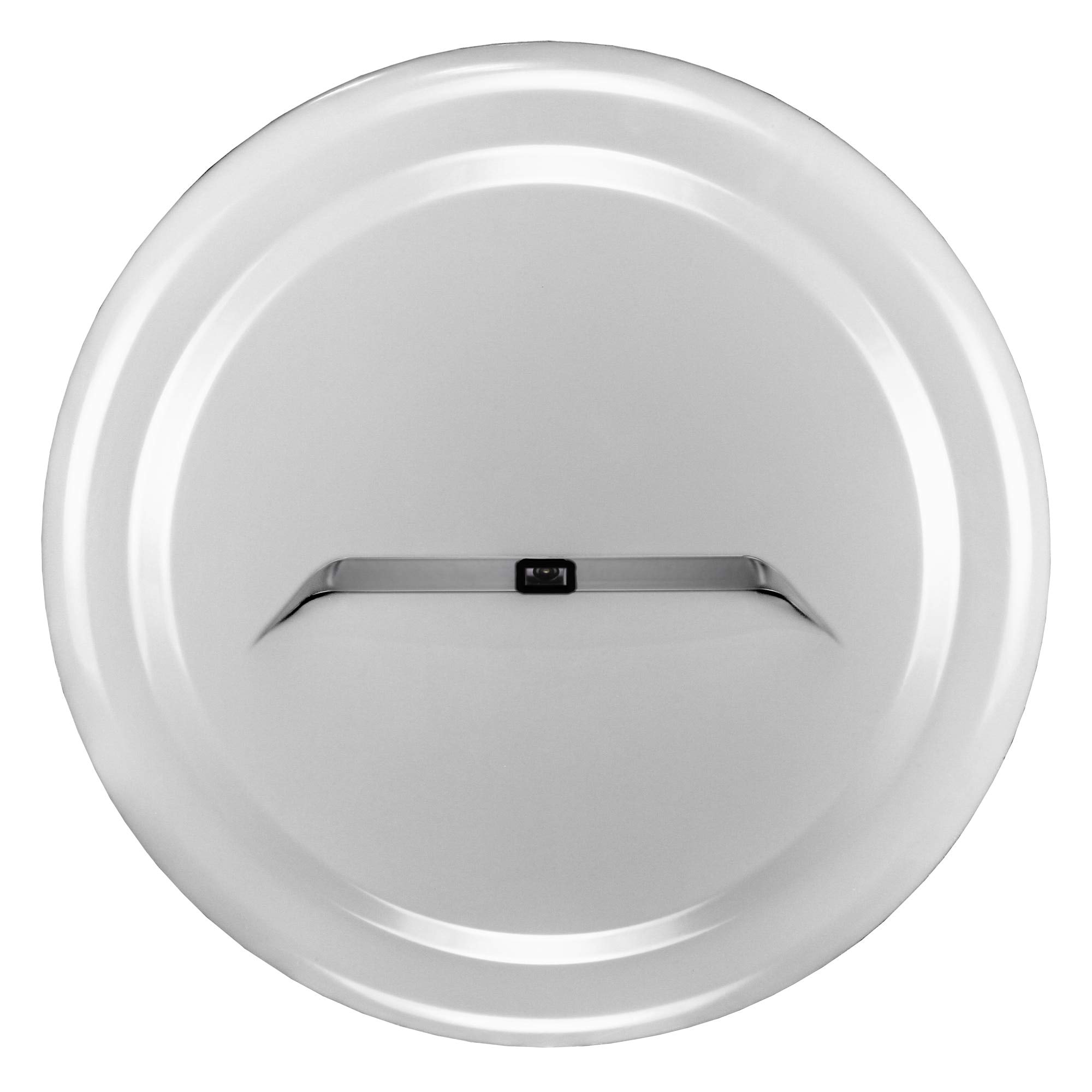 Boomerang - 32" Color Matched Rigid JL Tire Cover (Plastic Face & Vinyl Band) for Jeep Wrangler JL (w/Back-up Camera) - (2018-2021) - Bright White