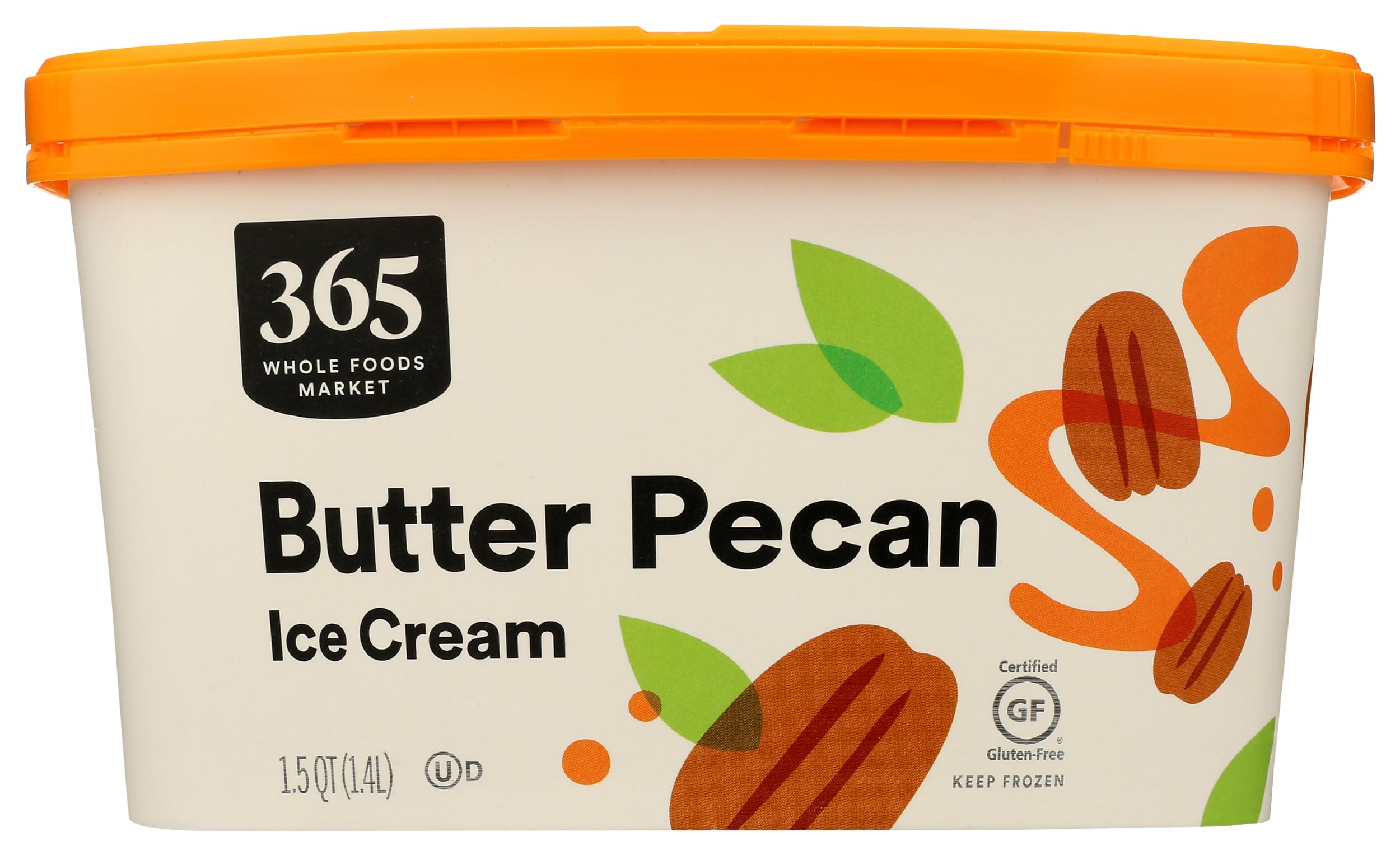 365 by Whole Foods Market, Ice Cream Butter Pecan, 1.5 Quart