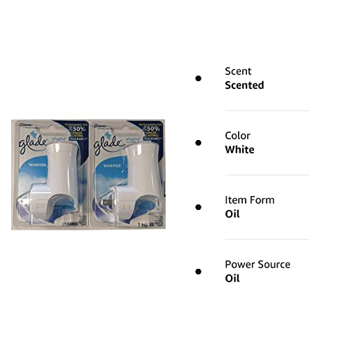 Glade PlugIns Scented Oil Warmer Holder (2 Pack)