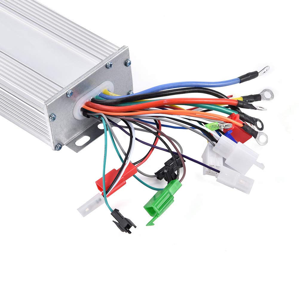 Dilwe E-Bike Controller, Brushless Controller 36V/48V 1000W Electric High Brushless Speed Controller for Electric Bike Scooter