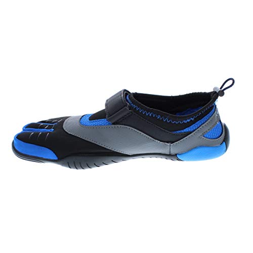 Body Glove Men's 3T Barefoot Max Water Shoe, Black/Dazzling Blue, 10