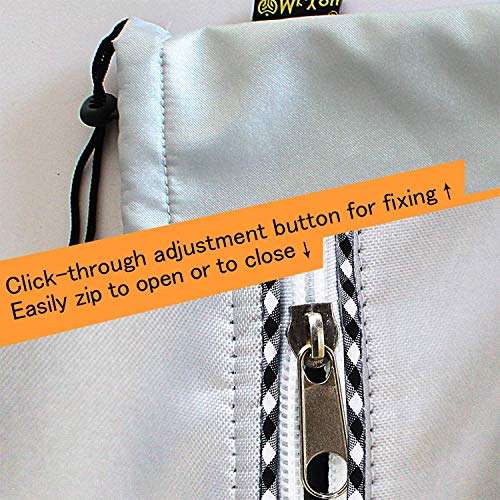 Large Tire Cover Seasonal Tire Tote Tire Storage Bag Seasonal Tire Cover,Waterproof Dust-Proof (Diameter 28",Silver Coated)
