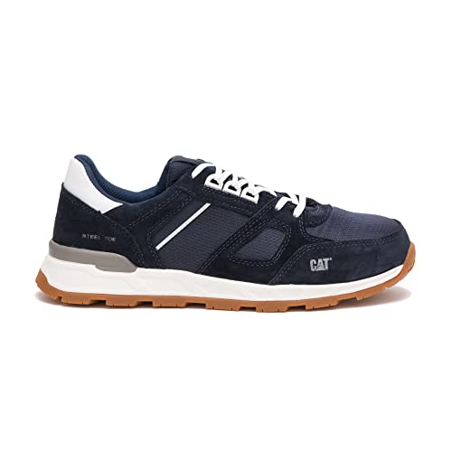 Cat Footwear Men's Woodward Steel Toe Construction Shoe, Blue Nights, 9.5