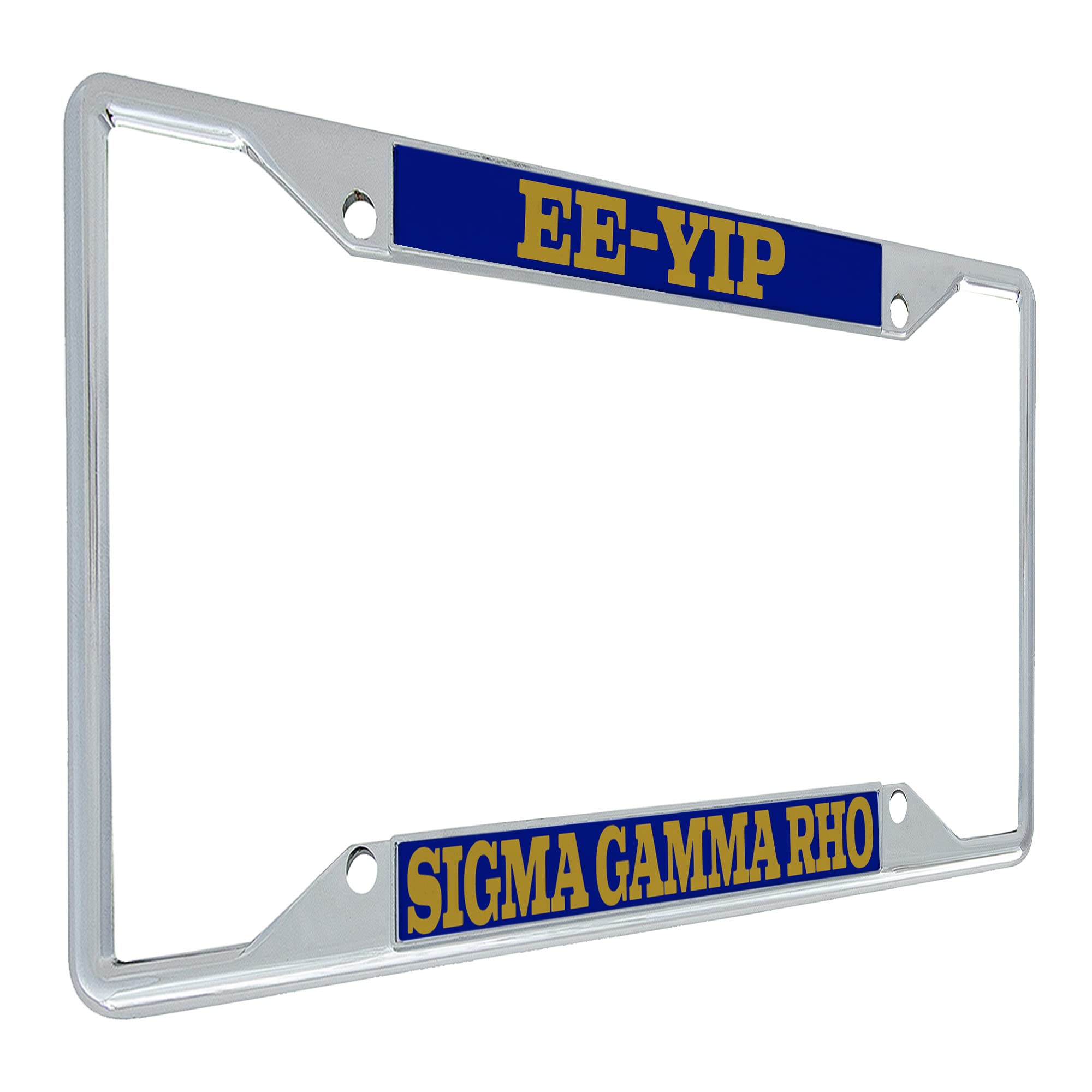 Desert Cactus Sigma Gamma Rho Car Accessories SGRhos Sigmas Metal License Plate Frame and Tag Holder for Front or Rear of Vehicle (Metal - Call Tag)