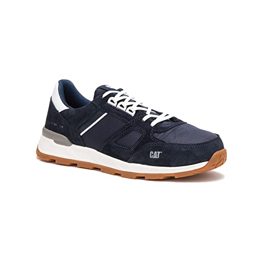 Cat Footwear Men's Woodward Steel Toe Construction Shoe, Blue Nights, 9.5