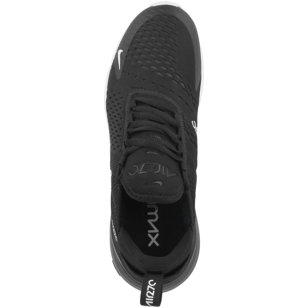 NIKE Men's Low-Top Sneaker, Black Black Anthracite White Solar Red 002, 12.5