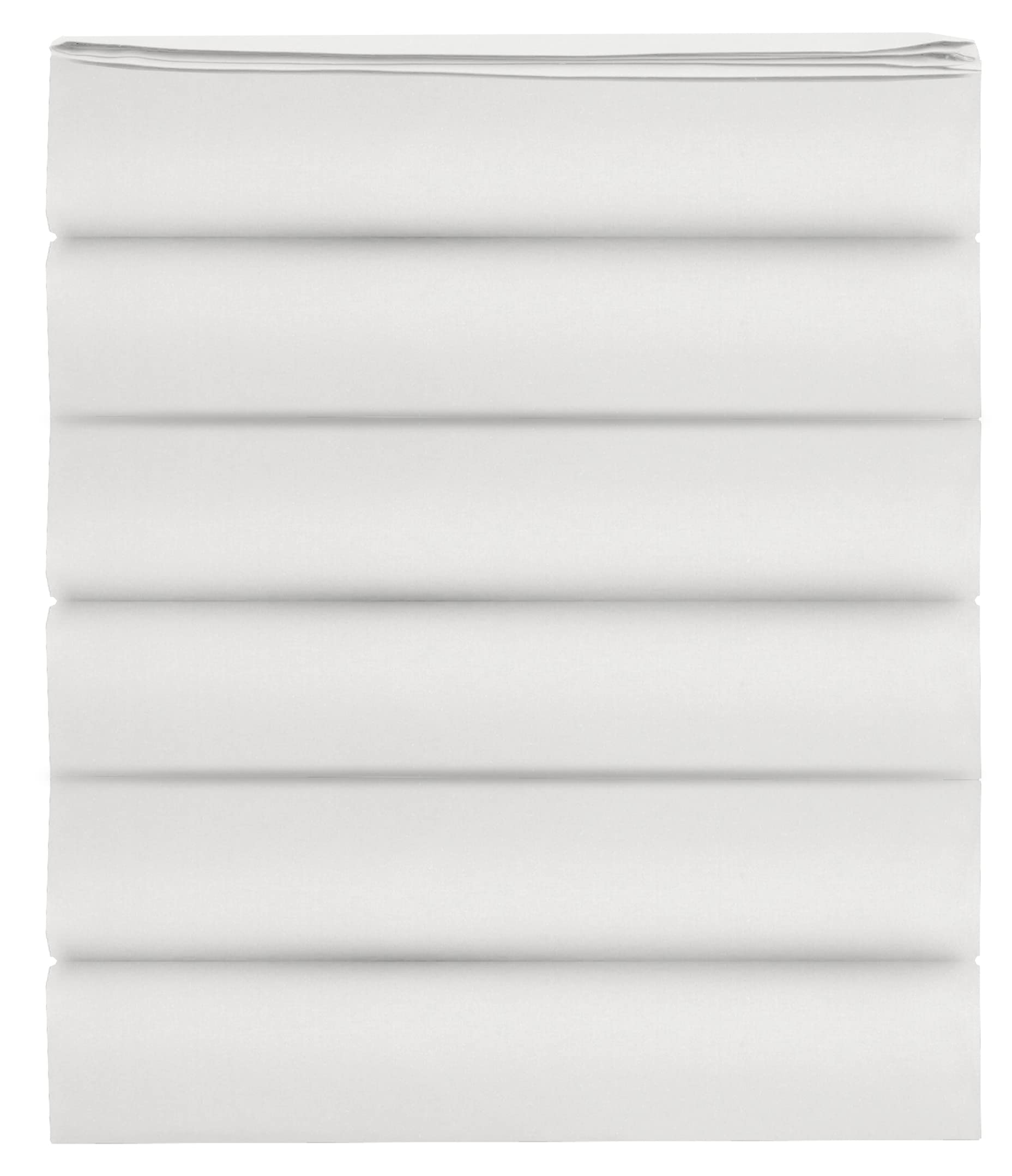 (6-Pack) Luxury Fitted Sheets! Premium Hotel Quality Elegant Comfort Wrinkle-Free 1500 Premier Hotel Quality 6-Pack Fitted Sheet with Storage Pockets on Sides, Twin/Twin XL Size, White
