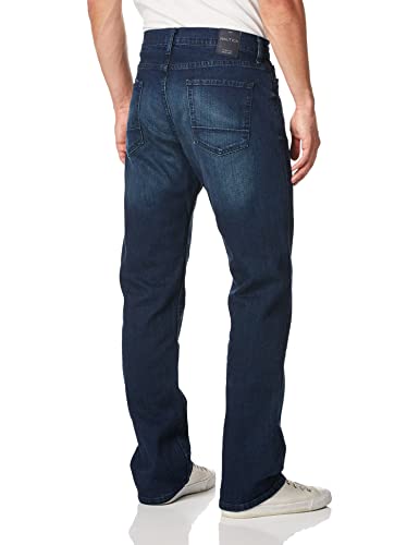 Nautica Men's Size Big and Tall Relaxed Fit Jean, Pure Deep Bay Wash, 58W x 30L