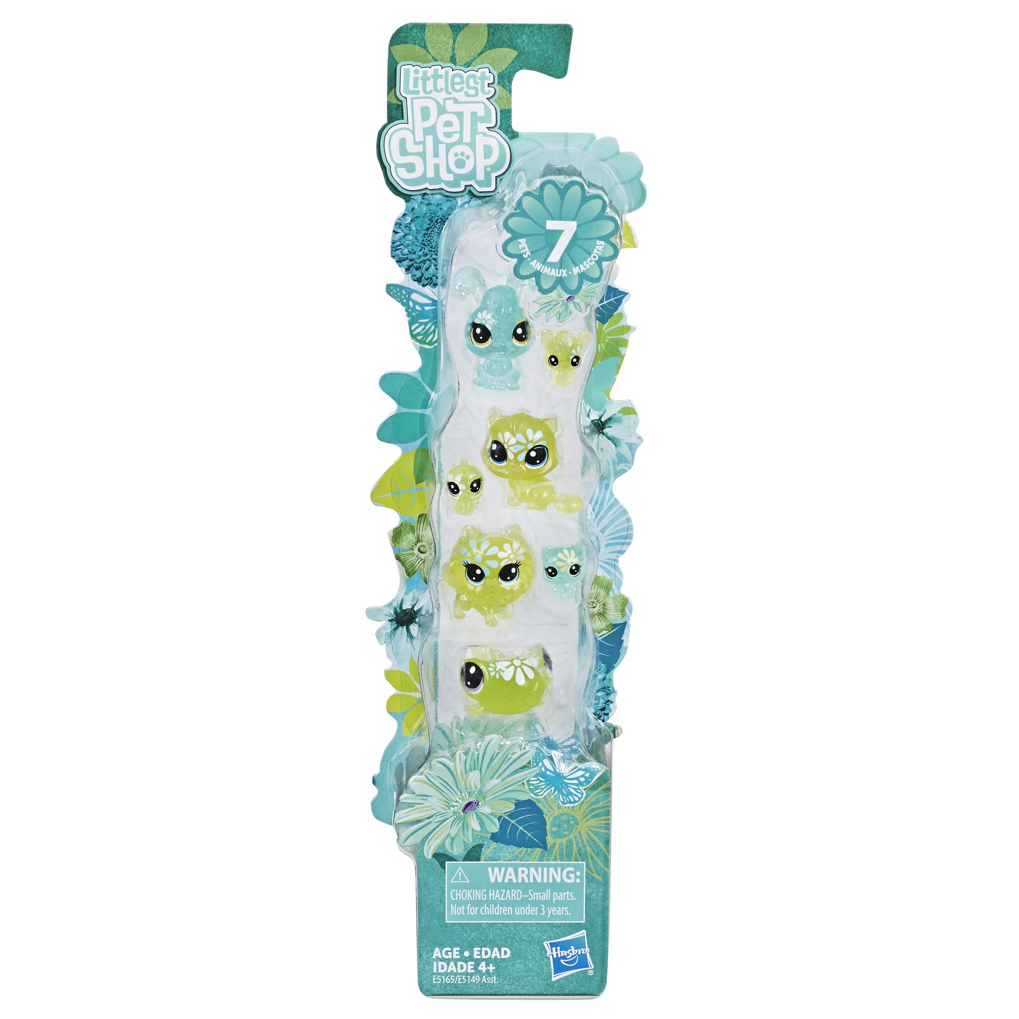 Littlest Pet Shop Petal Party Daisy Collection, 7 Pets, Part of The Lps Petal Party Collection