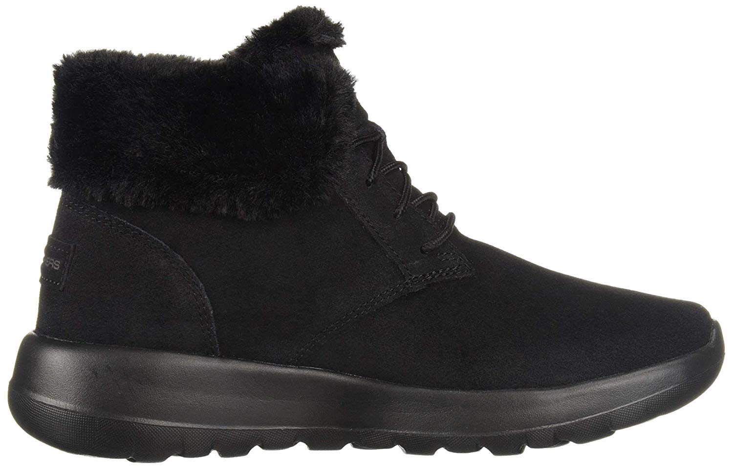 Skechers Women's On-The-go Joy-Lush Oxford Boot, Black, 10 M US