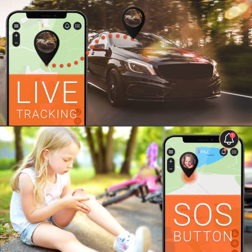 PAJ GPS Allround Finder 4G β GPS Tracker for Cars, Vehicles, People & Objects β up to 40 Days Battery Life, Real Time Tracking, Anti-Theft-Protection Tracking Device, Vehicle GPS Tracker
