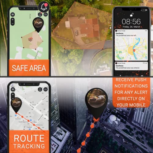 PAJ GPS Allround Finder 4G β GPS Tracker for Cars, Vehicles, People & Objects β up to 40 Days Battery Life, Real Time Tracking, Anti-Theft-Protection Tracking Device, Vehicle GPS Tracker