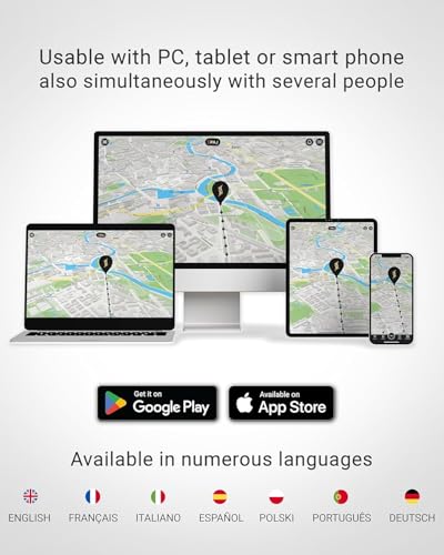 PAJ GPS Allround Finder 4G β GPS Tracker for Cars, Vehicles, People & Objects β up to 40 Days Battery Life, Real Time Tracking, Anti-Theft-Protection Tracking Device, Vehicle GPS Tracker
