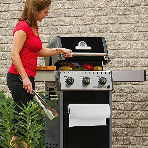Magnetic Paper Towel Holder - KEGII Strong Magnetic Paper Towel Roll Holder for Refrigerators RVs Grills Toolbox Stainless Steel Silver