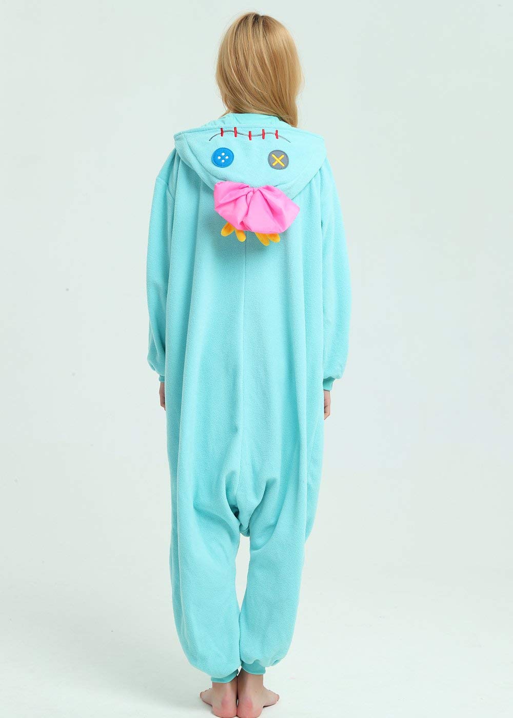 HALLOWITCH Scrump The Doll Onesie Costume for Adult Men Women and Teens. S
