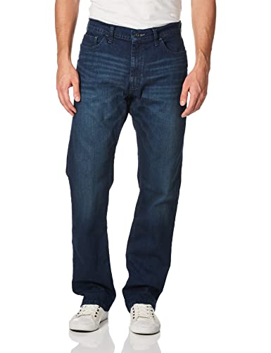 Nautica Men's Size Big and Tall Relaxed Fit Jean, Pure Deep Bay Wash, 58W x 30L