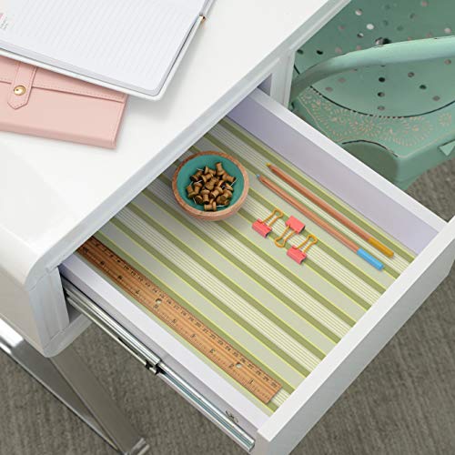 Con-Tact Brand Creative Covering Self-Adhesive Vinyl Drawer and Shelf Liner, 18''x9', Canopy Lime