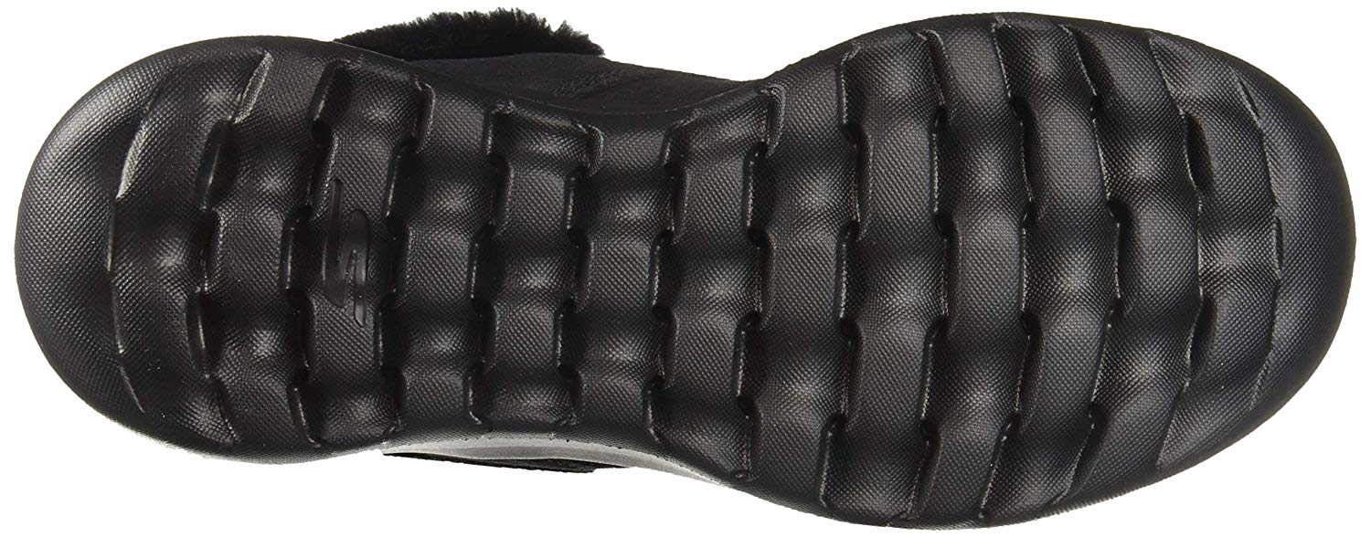 Skechers Women's On-The-go Joy-Lush Oxford Boot, Black, 10 M US