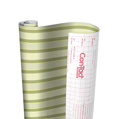 Con-Tact Brand Creative Covering Self-Adhesive Vinyl Drawer and Shelf Liner, 18''x9', Canopy Lime