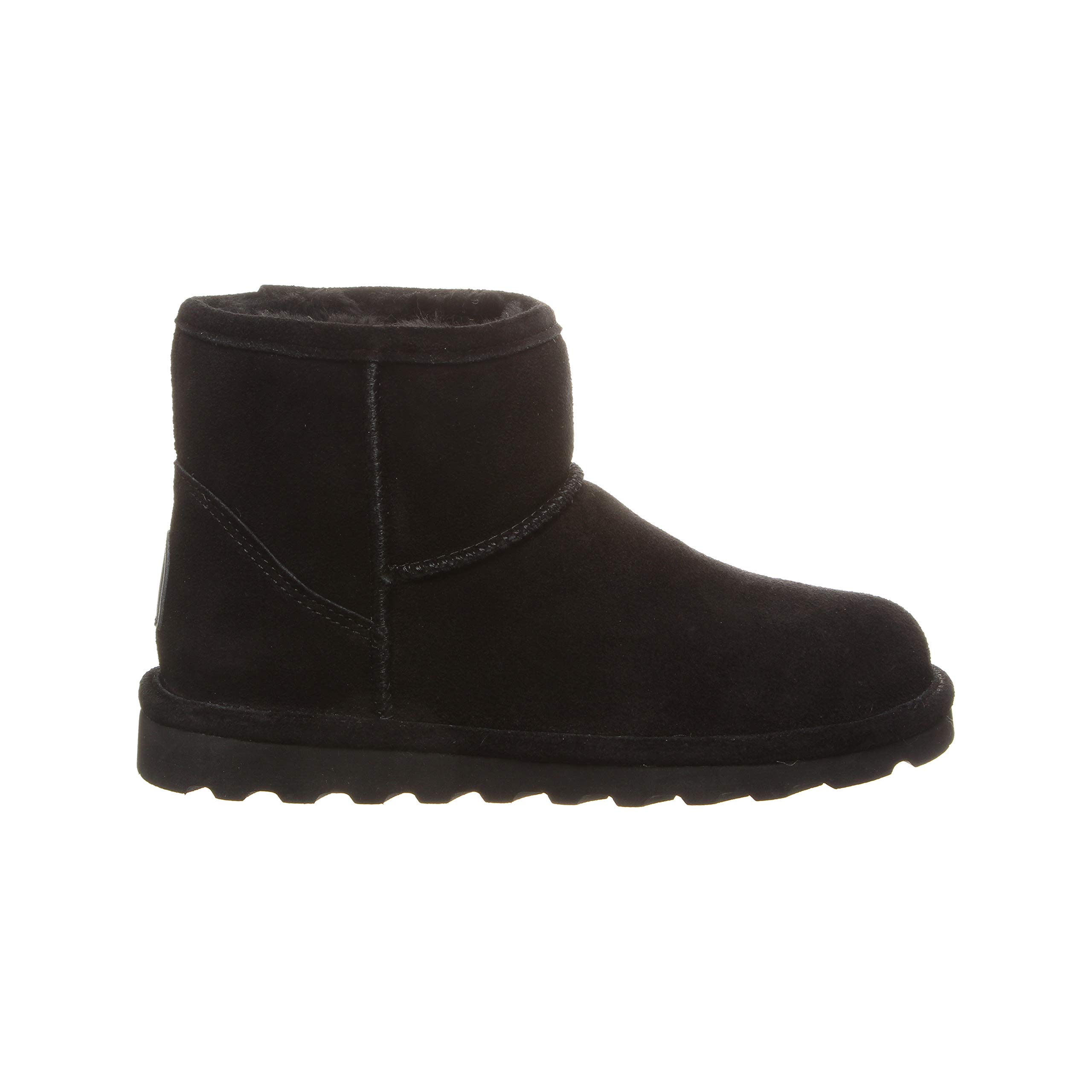 BEARPAW Women's Alyssa Black Size 10 | Women's Ankle Boot | Women's Slip On Boot | Comfortable Winter Boot
