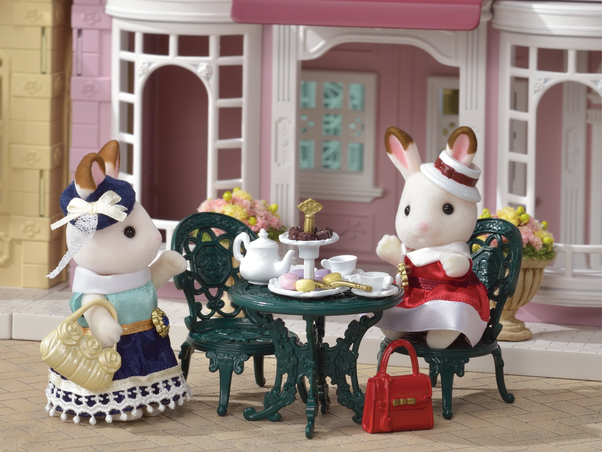 Calico Critters Town Tea and Treats Set - Host Delightful Tea Parties for Your Critters