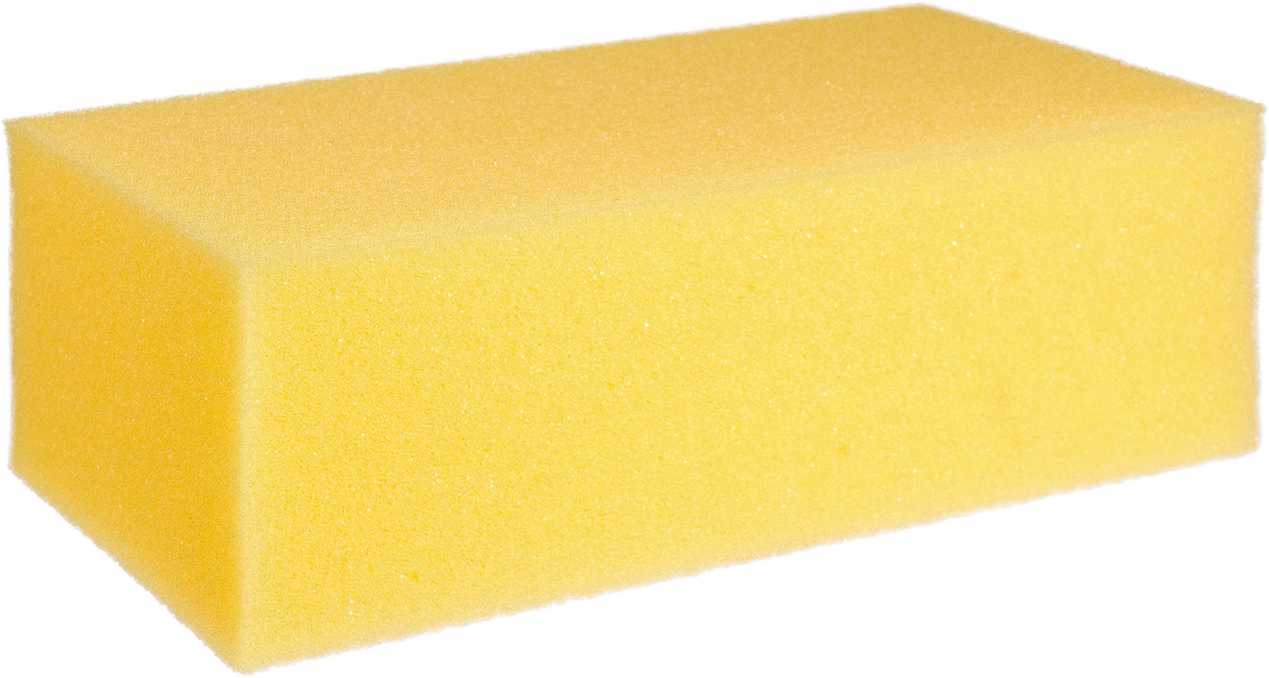 Carlisle FoodService Products 36550100 Commercial Cleaning/Washing Foam Sponge, 8.25", Yellow