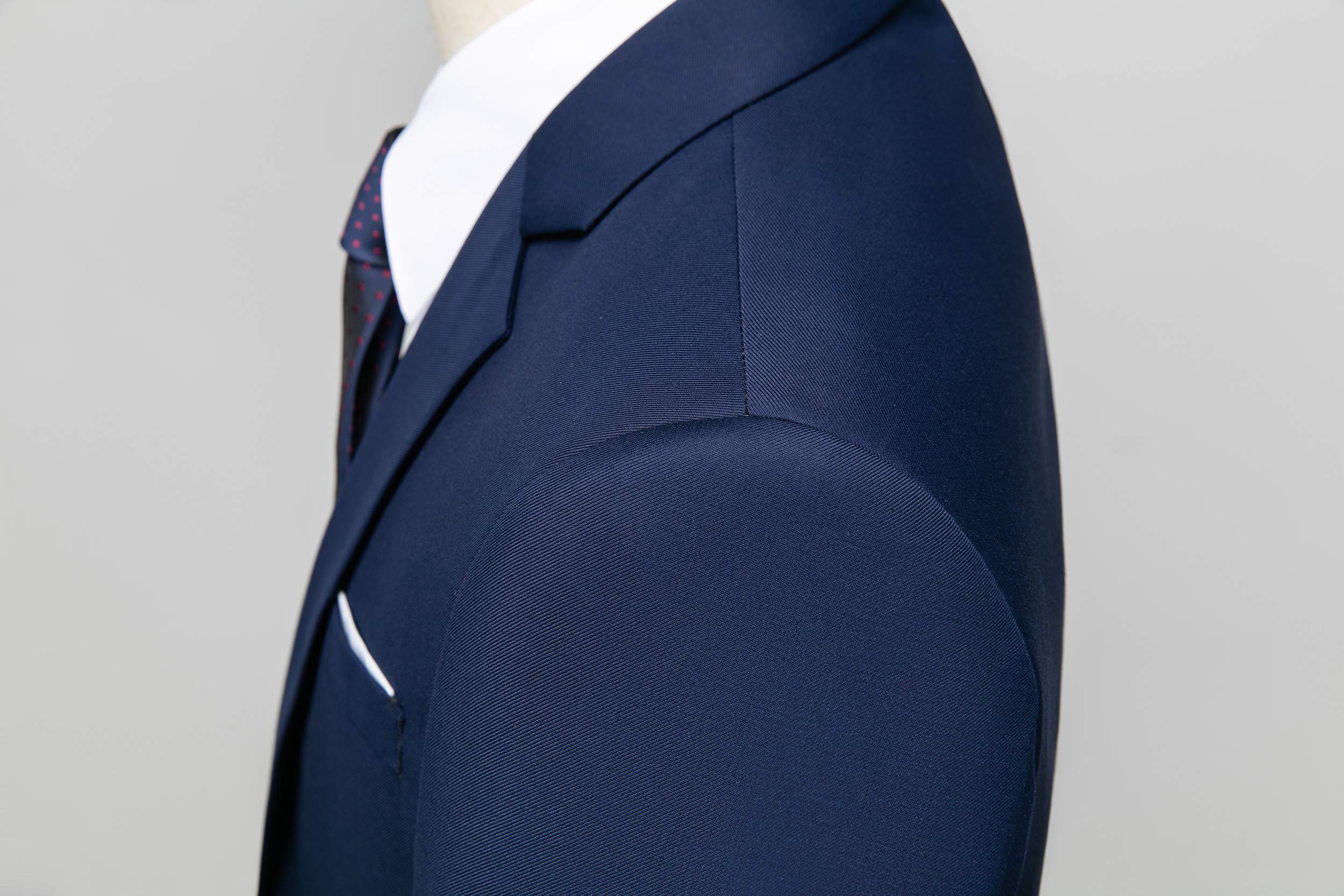 UNINUKOO Mens Blazer Jacket Casual 2 Buttons Suit Jacket Single Breasted Sport Coats Modern Wedding Tux Blazer US Size 32 Navy