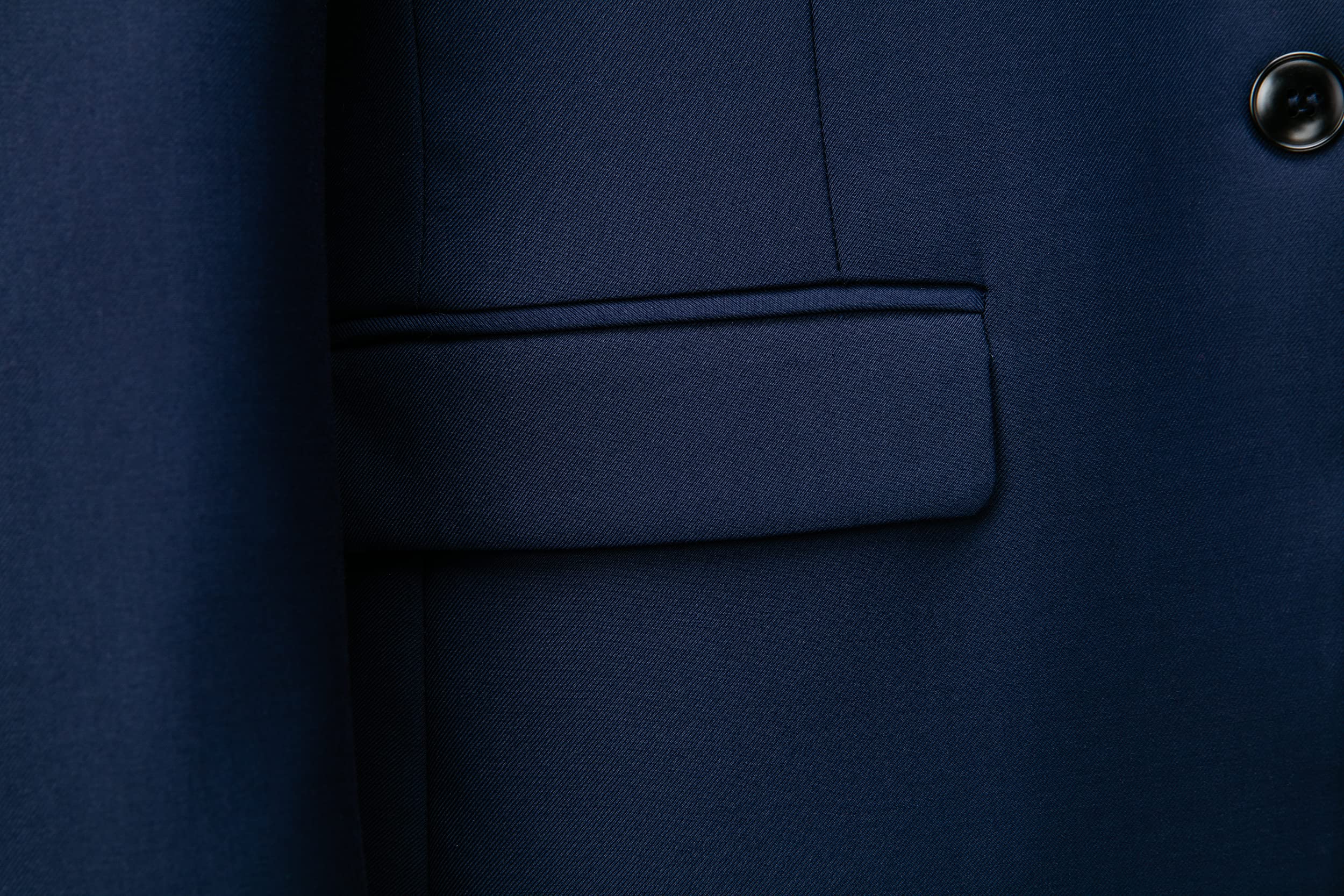 UNINUKOO Mens Blazer Jacket Casual 2 Buttons Suit Jacket Single Breasted Sport Coats Modern Wedding Tux Blazer US Size 32 Navy