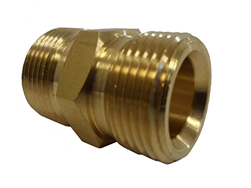 Ultimate Washer - M22 Adapter, Hose to Hose Coupler for Power Pressure Washer - Connects Two Hoses (14mm to 15mm)