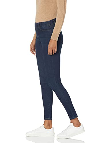 Amazon Essentials Women's Pull-On Knit Jegging (Available in Plus Size), Dark Wash, X-Large Short