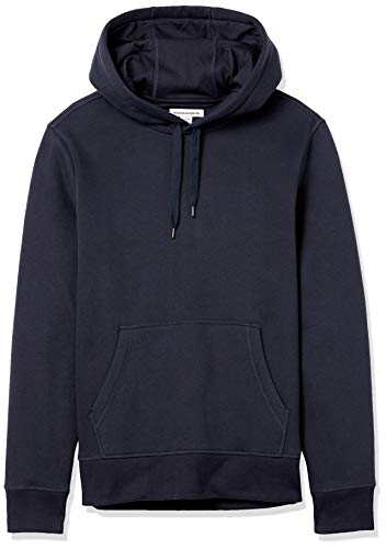 Amazon Essentials Men's Sweatshirt Hoodie, Dark Navy, X-Large, Big & Tall Options Available