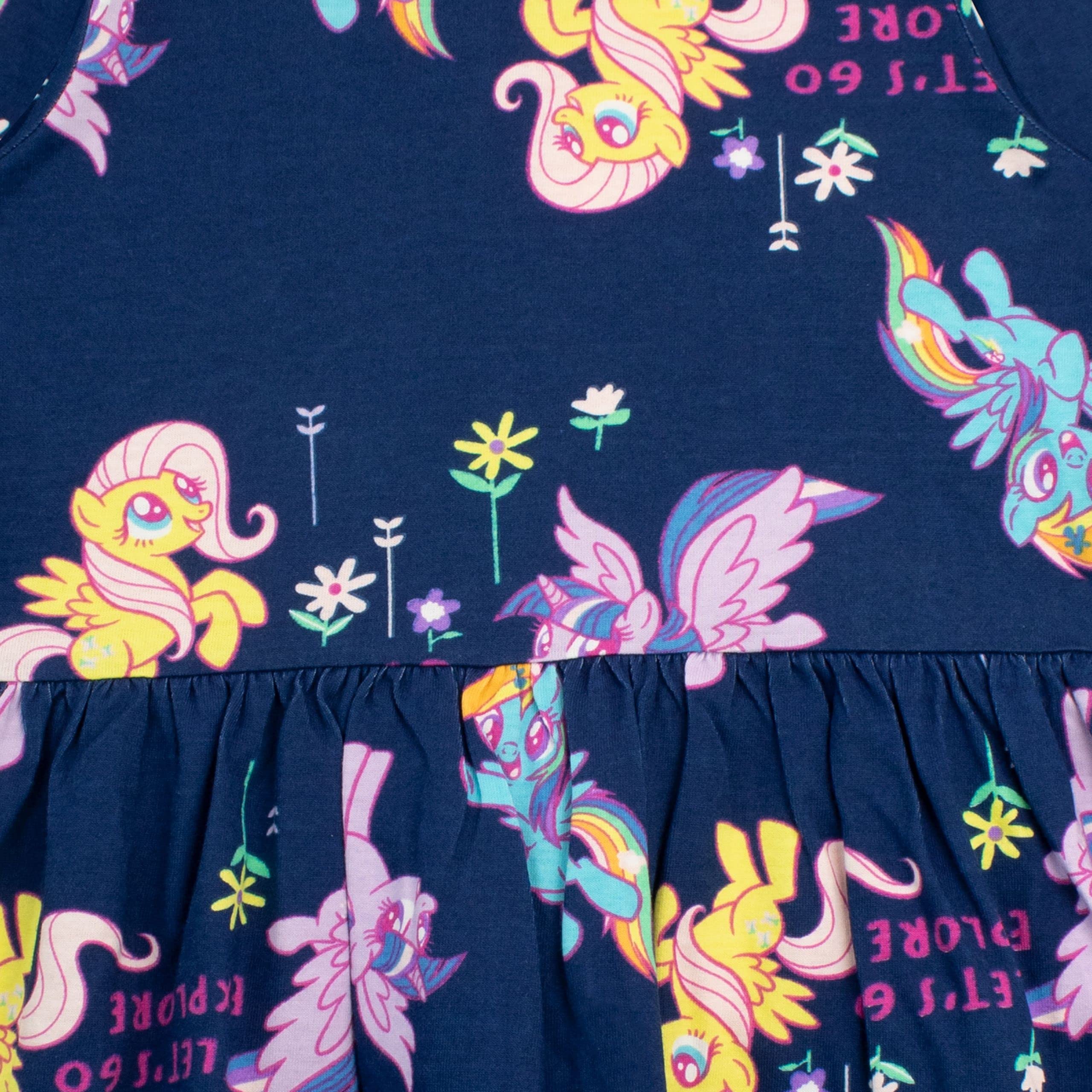 My Little Pony Girls' Unicorn Ponies Dress Size 8