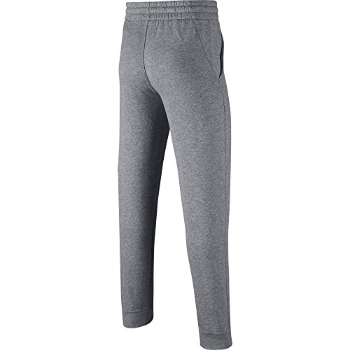 NIKE Sportswear Boys' Club Fleece Joggers, Carbon Heather/Cool Grey/White, Small
