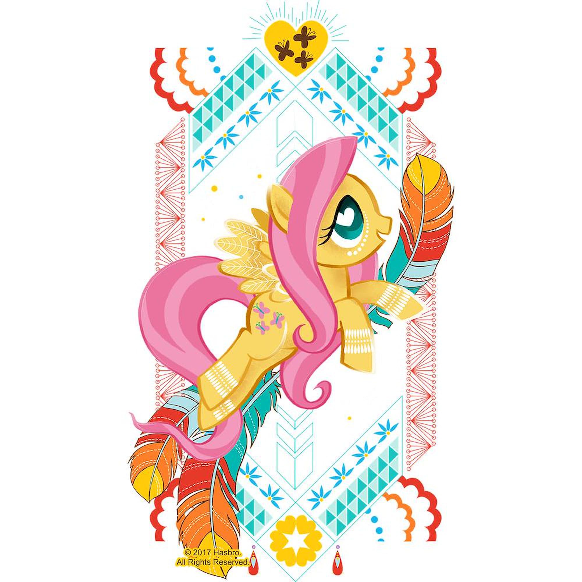 CafePress My Little Pony Fluttershy Feathers Mugs 20 oz. Insulated Stainless Steel Coffee Tumbler