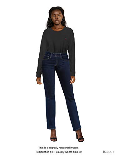 Levi's Women's 724 High Rise Straight Jeans, cast Shadows, 28 (US 6) R