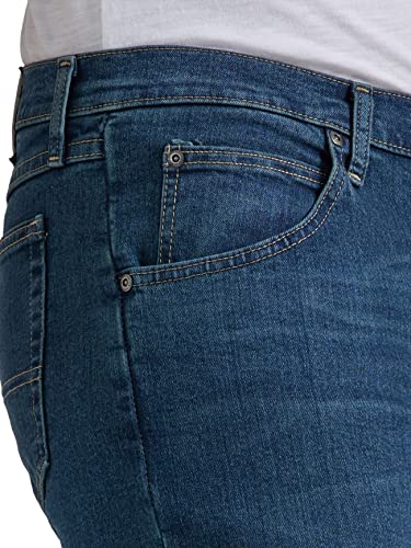 Wrangler Authentics Men's Classic 5-Pocket Relaxed Fit Flex Jean Military Blue Flex 58W x 30L