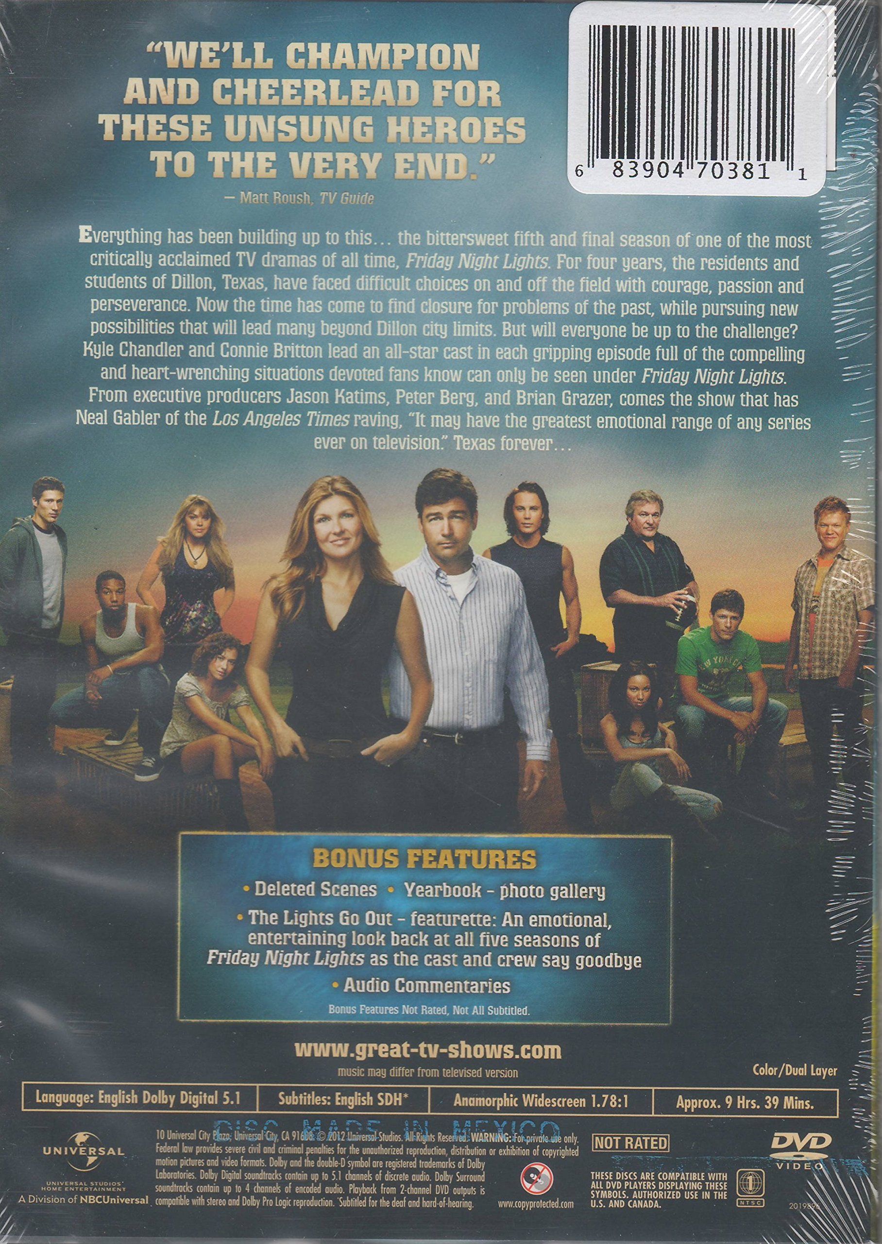 Friday Night Lights S5 (Old Packaging)/61115388