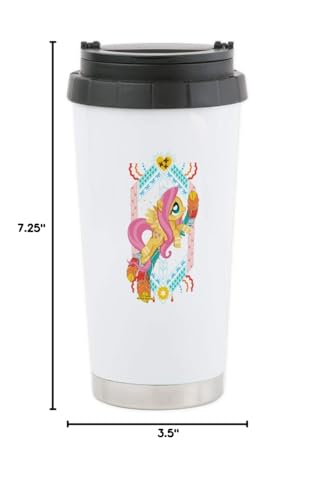 CafePress My Little Pony Fluttershy Feathers Mugs 20 oz. Insulated Stainless Steel Coffee Tumbler