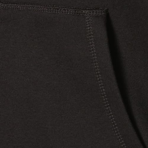 Amazon Essentials Men's Full-Zip Fleece Hoodie (Available in Big & Tall), Black, X-Large