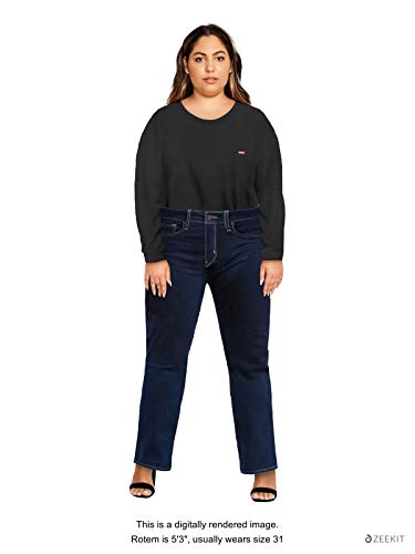 Levi's Women's 724 High Rise Straight Jeans, cast Shadows, 28 (US 6) R