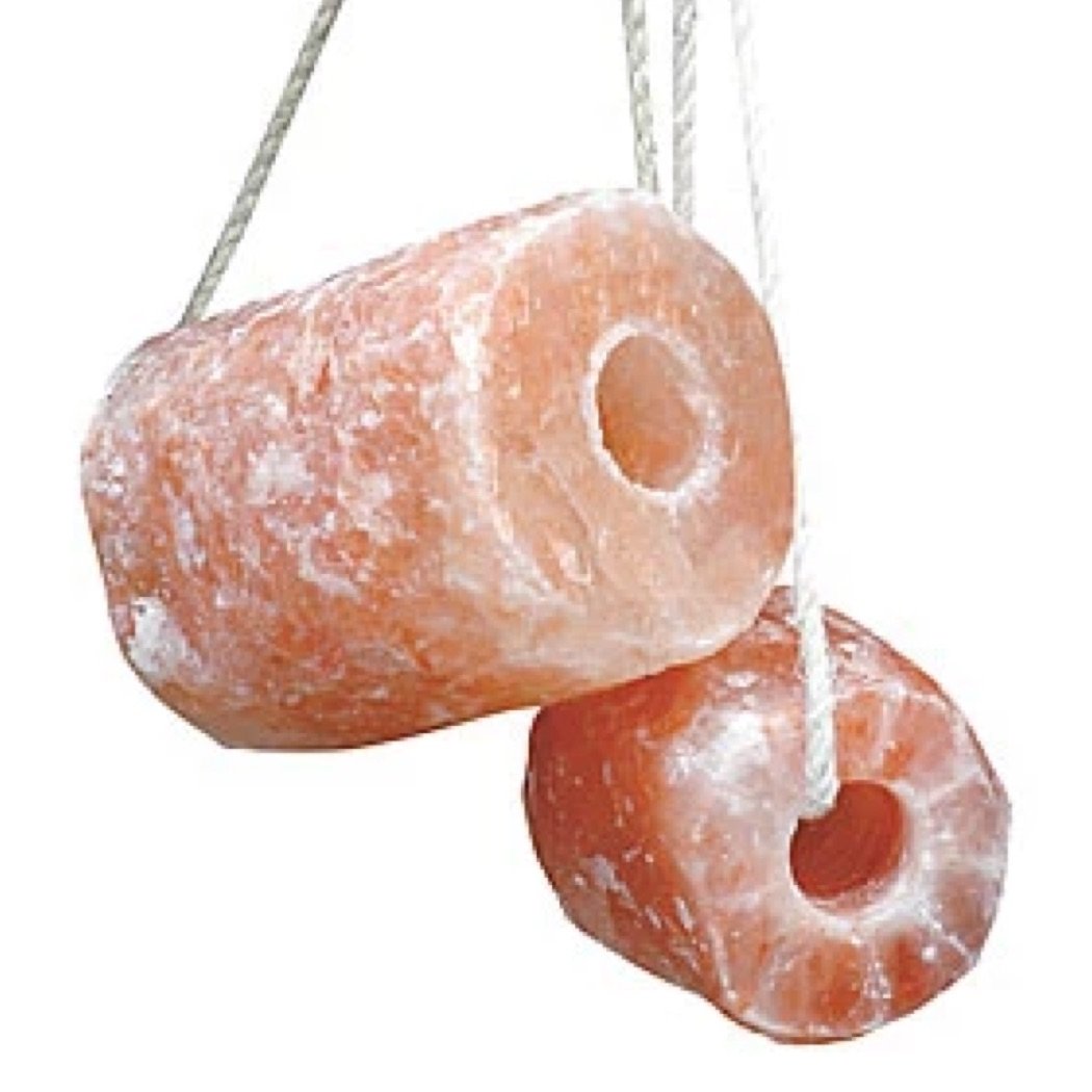 Himalayan Salt Licks Hanging 5 lb w/Rope for Horse, Equine, Cattle, Livestock, Llama, Goat, and/or Sheep