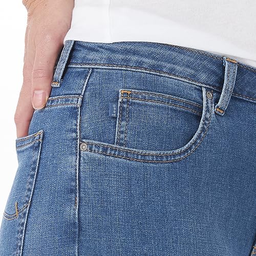 Lee Women's Relaxed Fit Capri Jean, Soar, 12 Petite