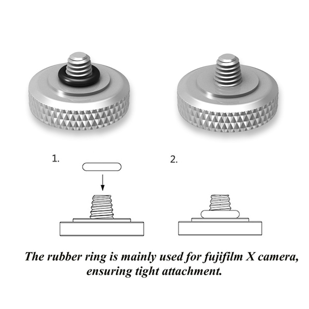 JJC Camera Soft Release Button, Shutter Button for Fuji Fujifilm X-T5 X-T4 X-T3 X-T2 X-T30 X-T30 II X-T20 X-PRO3 X100VI X100V X-E4 X-E3 Sony RX1R II RX10 IV III Leica Q3 M10 M9 Nikon Df F3-2 Pack