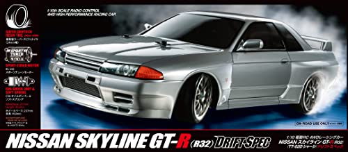 Tamiya 58651 RC Nissan Skyline GT-R (R32) TT02D Drift Spec 1/10 Kit